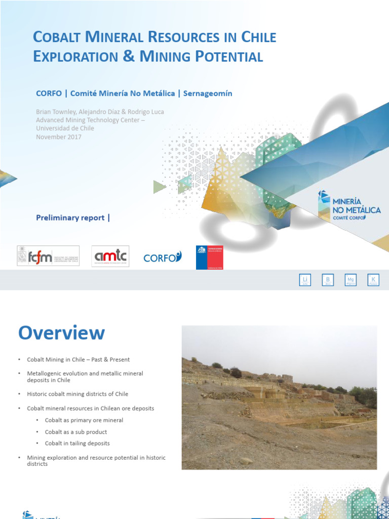 Cobalt in Chile Document | Download Free PDF | Mining | Andes