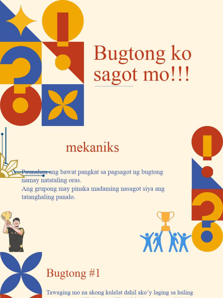 Bugtong | PDF