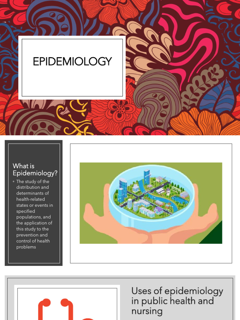 Epidemiology Slides 1 To 9 | PDF | Epidemiology | Epidemics
