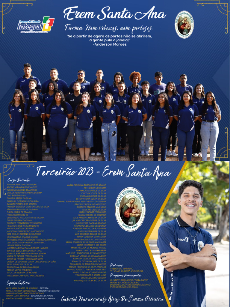 Terceirão 2023 - Erem Santa Ana | PDF