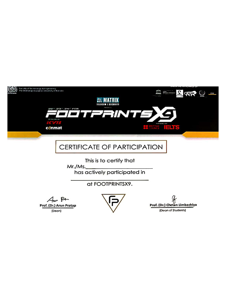 Gtu 100 Point Certificate Free | PDF