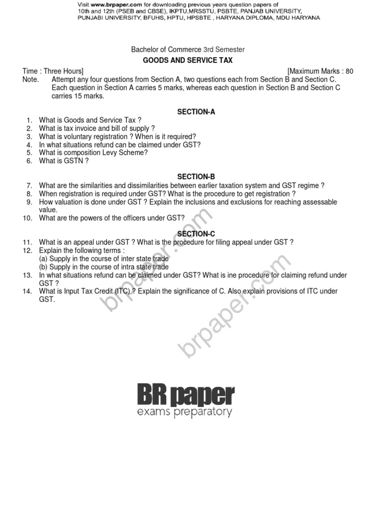 GST (3rd) Dec2017 | PDF