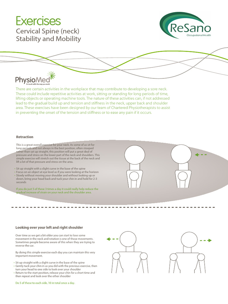Cervical Spine (Neck) Stability and Mobility | PDF | Neck | Shoulder