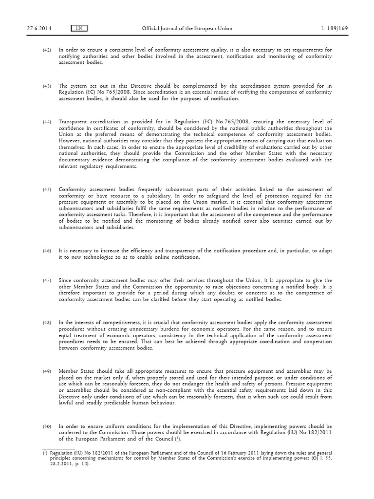 Ped 2014-68-Eu (En) 3 | PDF