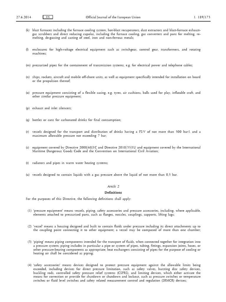 Ped 2014-68-Eu (En) 4 | PDF | Physical Sciences