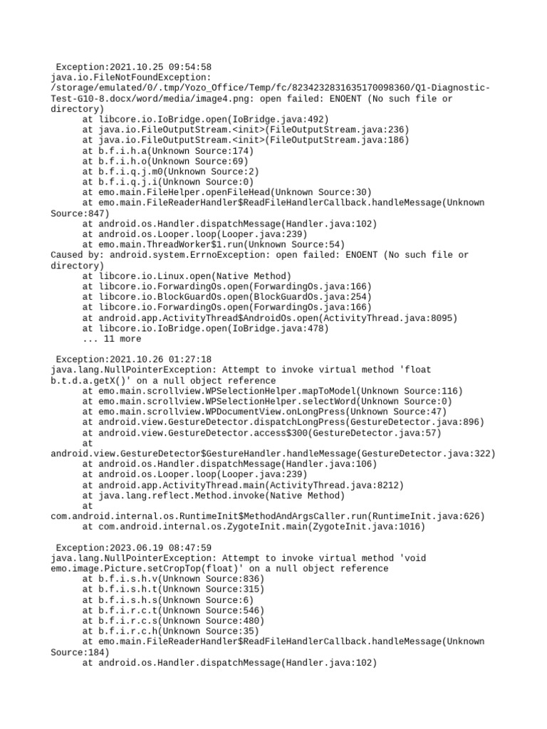 Yozo Log | PDF | Java (Programming Language) | Computing