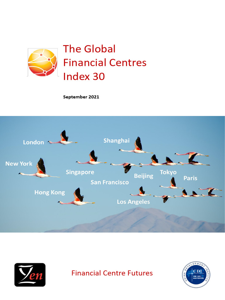 Global Financial Centres Index 30 | PDF | Economies | Private Sector