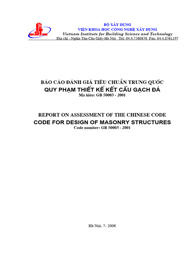 GB 50003-2001 | PDF