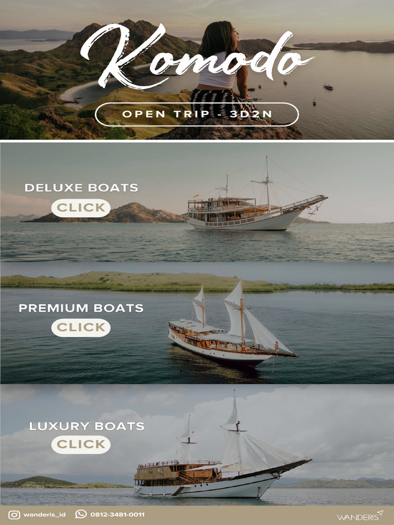 Flyer Wander Komodo - OT 3D2N | PDF