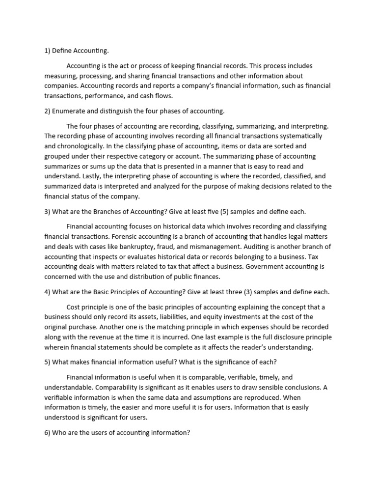 ABM 1 Worksheet | PDF | Accounting | Financial Statement