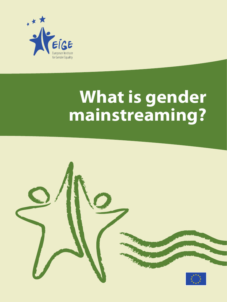 EIGE What Is Gender Mainstreaing | PDF | Gender Mainstreaming | Evaluation