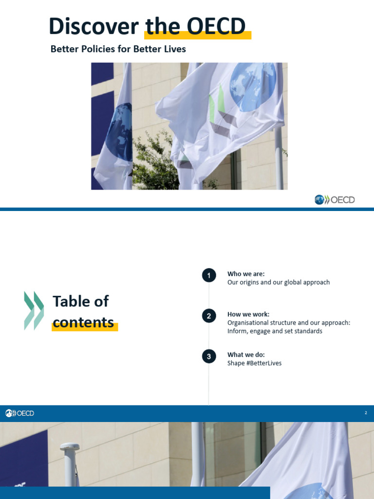Key Information About The OECD | PDF | Governance | Economies