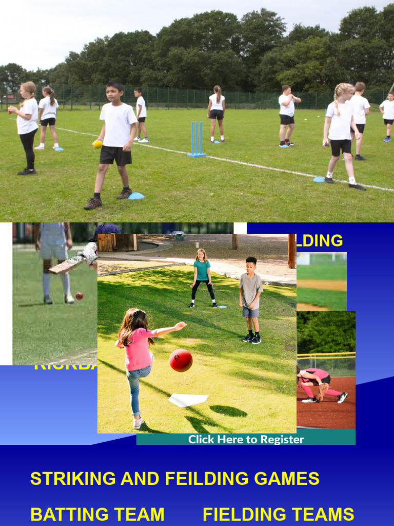 Striking and Feilding Games | PDF | Sports & Recreation