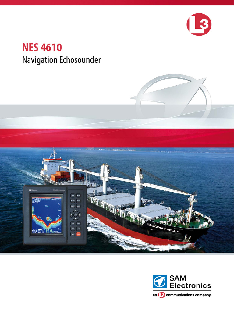 Navigation Echosounder Guide | PDF | Computer Engineering | Electronics