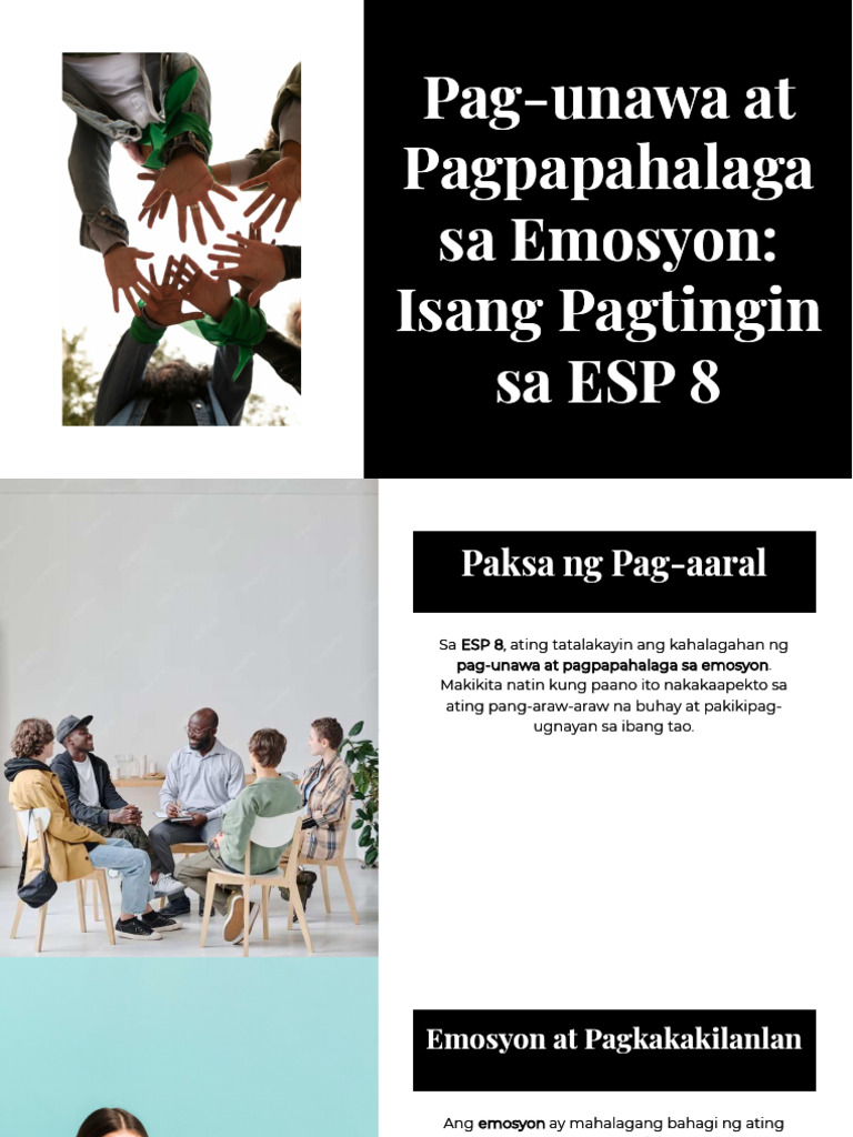 Wepik Pag Unawa at Pagpapahalaga Sa Emosyon Isang Pagtingin Sa Esp 8 ...
