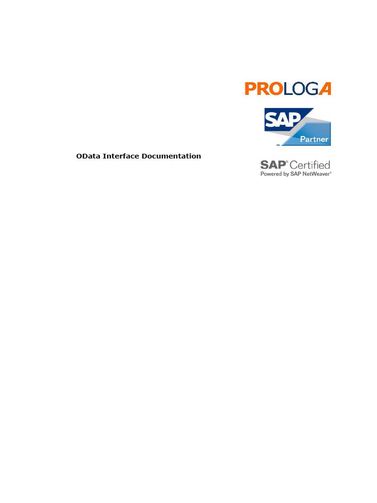 OData Interface | PDF | Ibm Db2 | Oracle Corporation