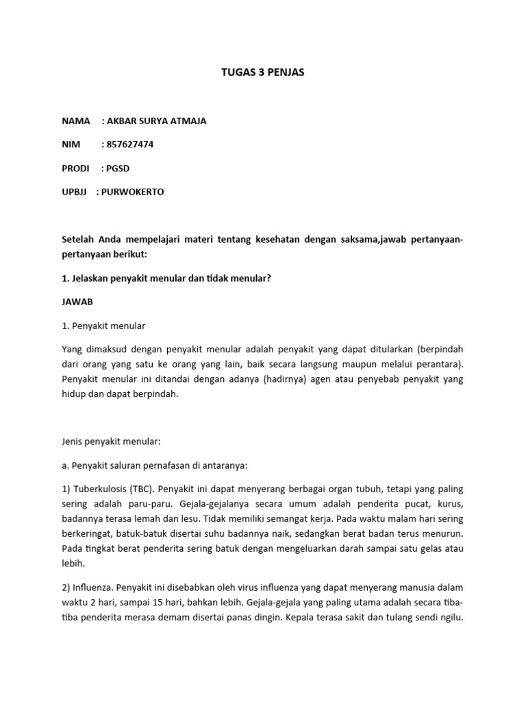 TUGAS 3 PENJAS-WPS Office | PDF