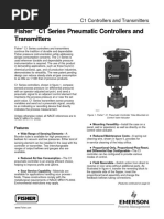 Fisher C1 Series Pneumatic Controllers and Transmitters | PDF ...