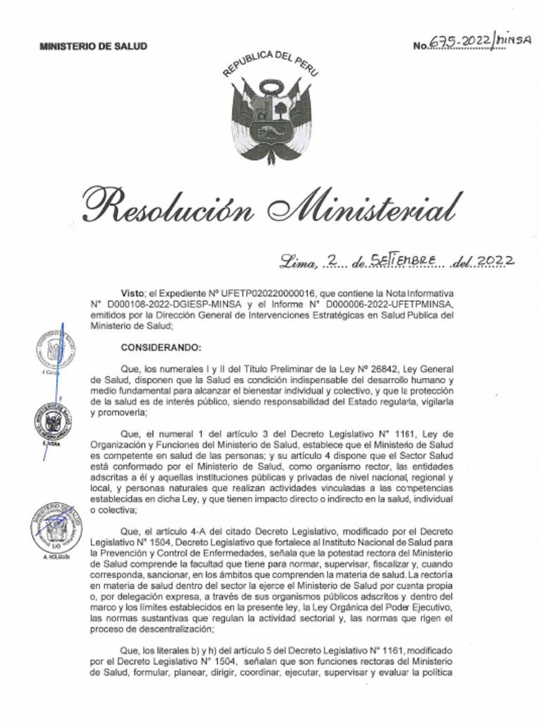 RM 675 2022 Minsa | PDF