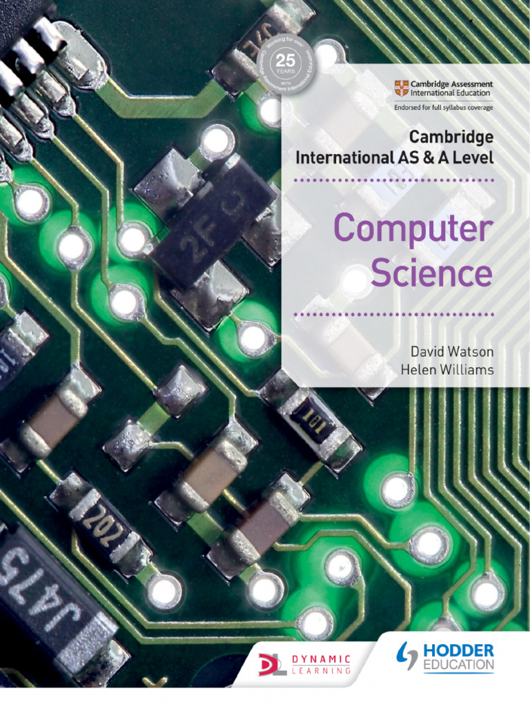 Cambridge International As and A Levels Computer Science (David Watson, Helen Williams) | PDF ...
