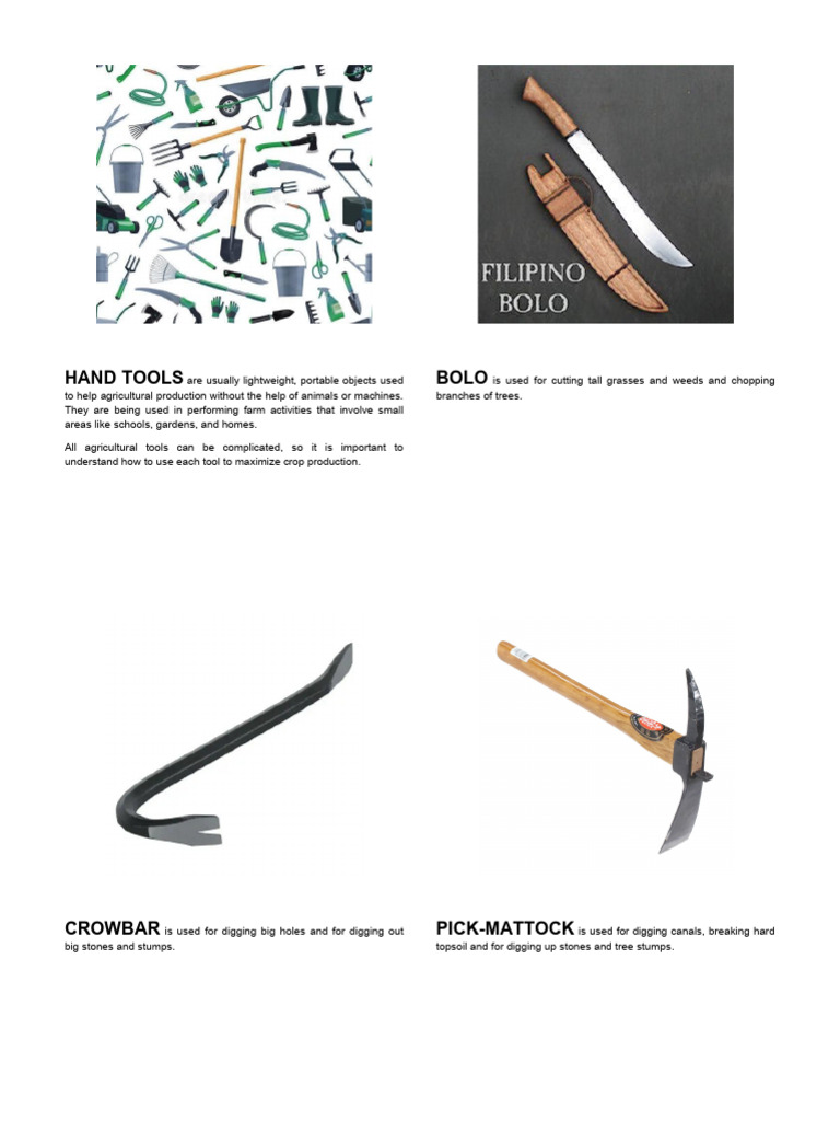 Farming Tools | PDF