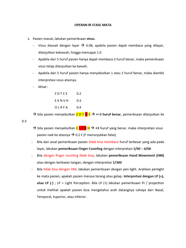 Operan Ir Mata | PDF