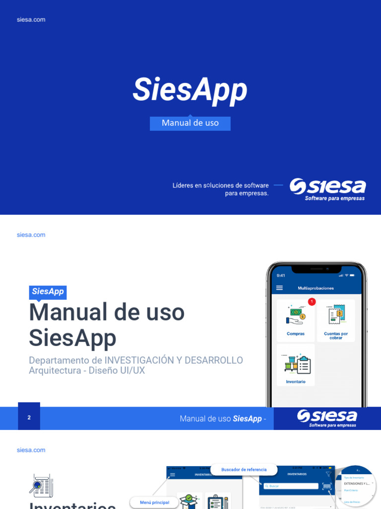 OT492 SES Manual Siesapp | PDF | Internet | Informática