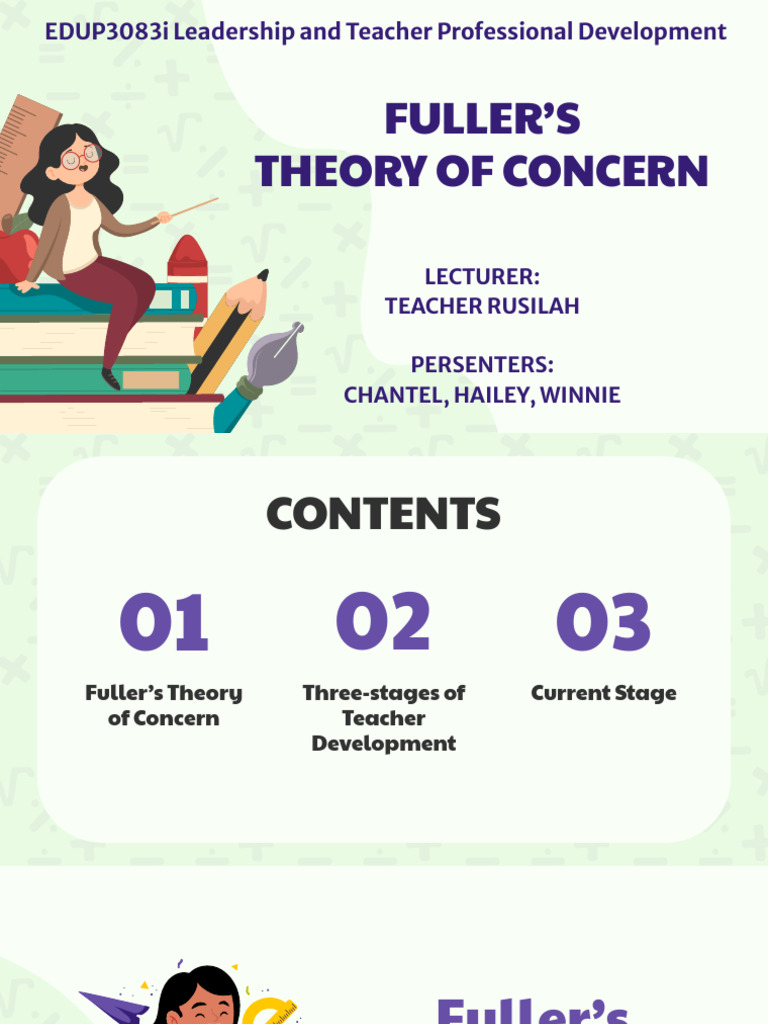 Fuller's Theory of Concern | PDF | Teachers | Curriculum