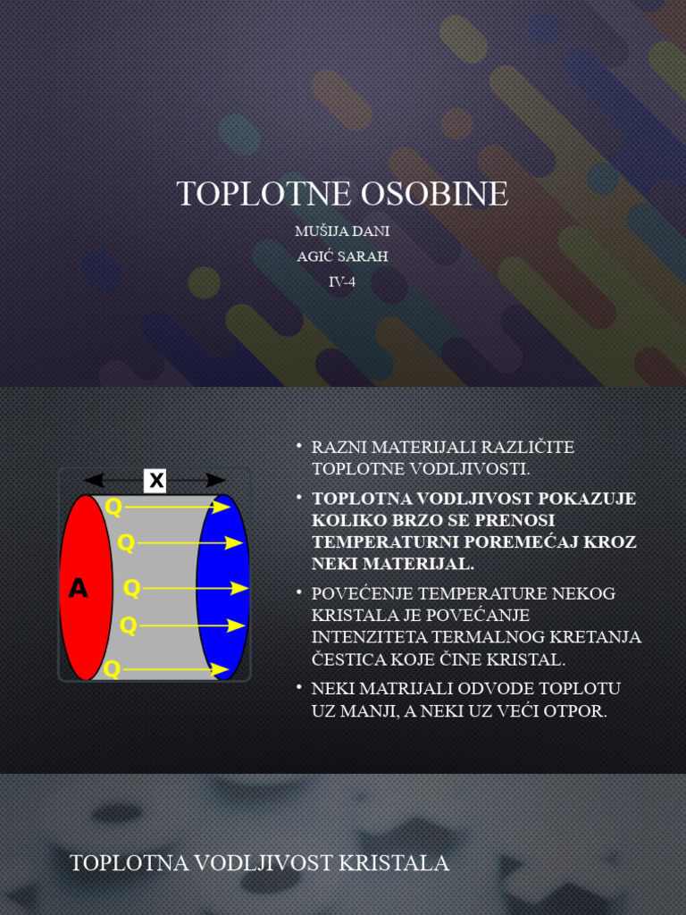Toplotne Osobine 1 | PDF