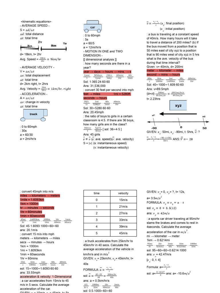 PHYSICS | PDF | Speed | Physics