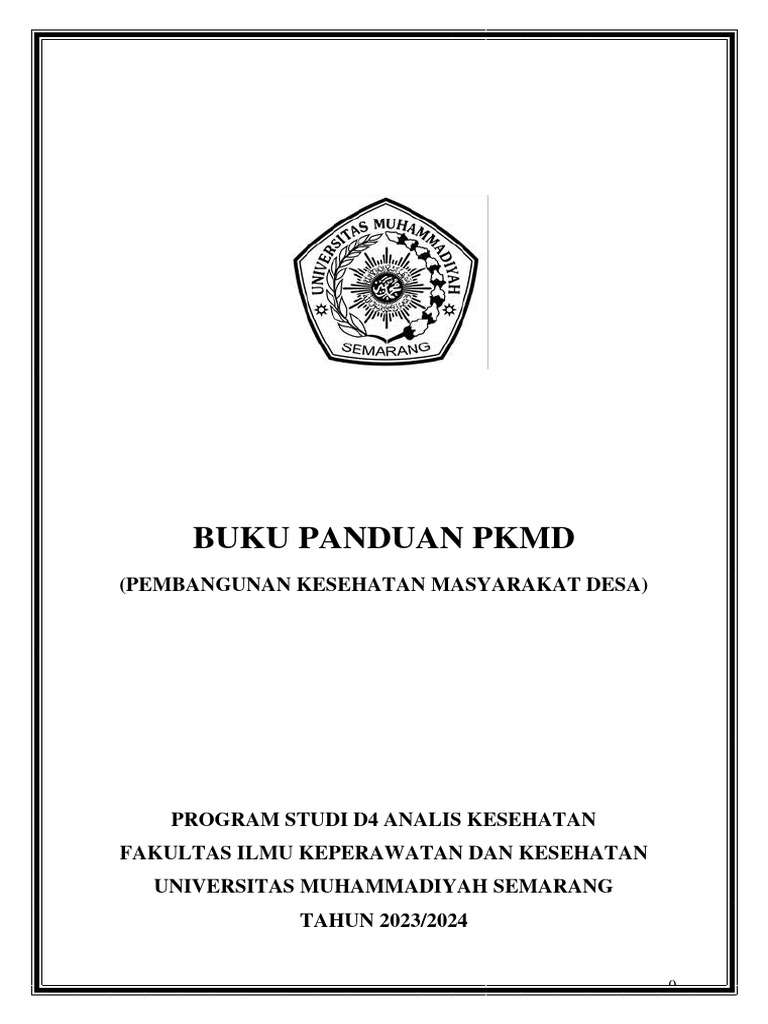 Buku Panduan PKMD d4 TLM 2023-2024 | PDF