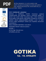 Gotika - Znaky | PDF
