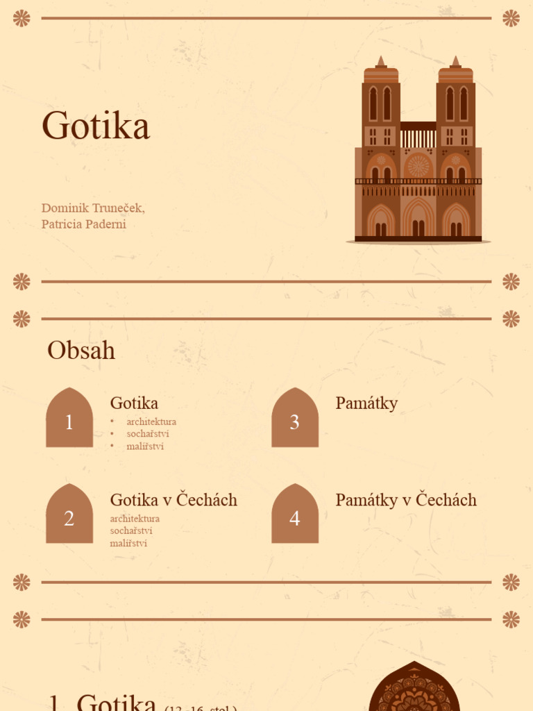 Gotika Prezentace | PDF