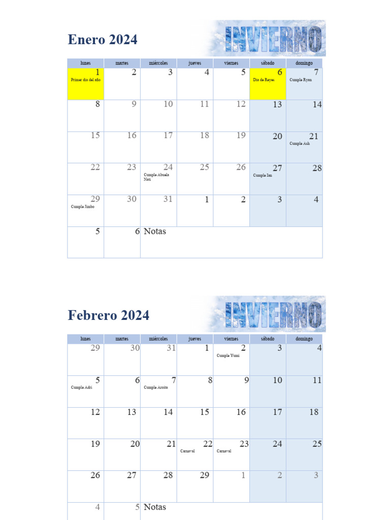Calendario 24 | PDF | Calendario litúrgico | Fiestas cristianas y días ...