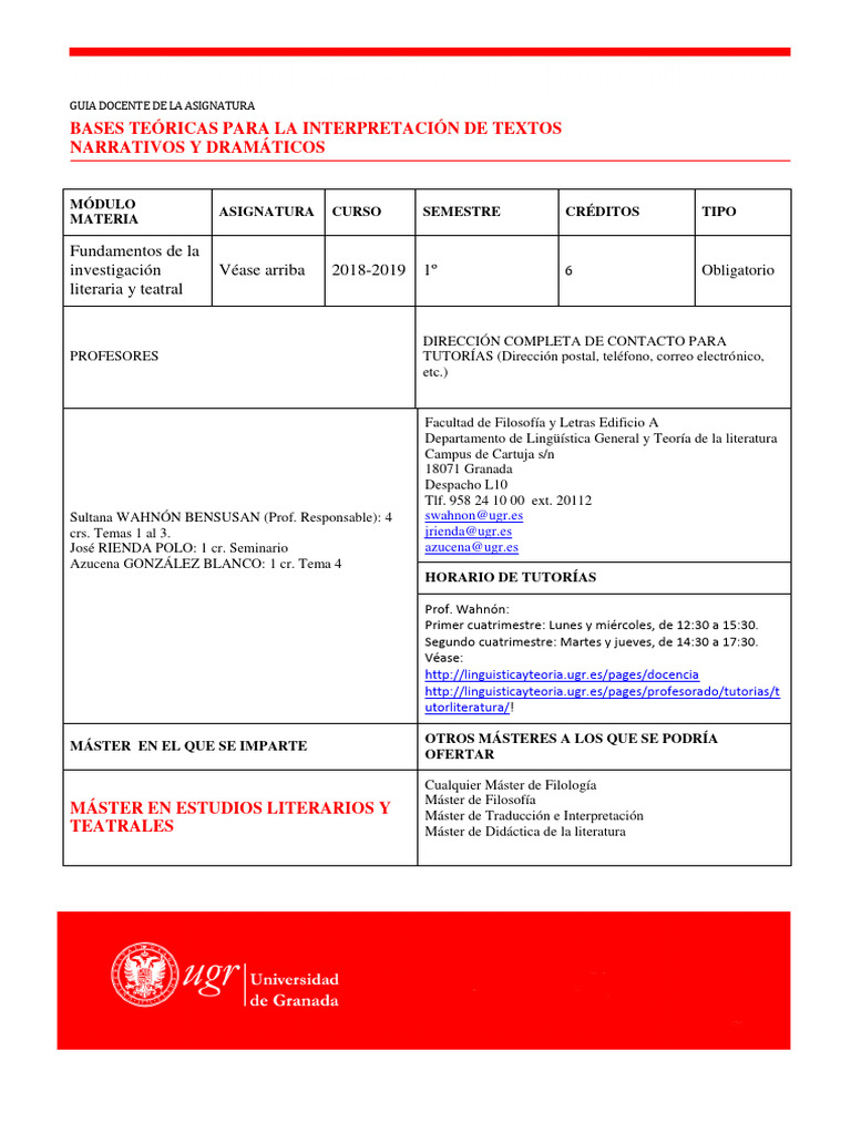 Guía Doc. Bases Metodologicas Investigación Lit. y Teatral 2014 | PDF | Hermenéutica | Evaluación
