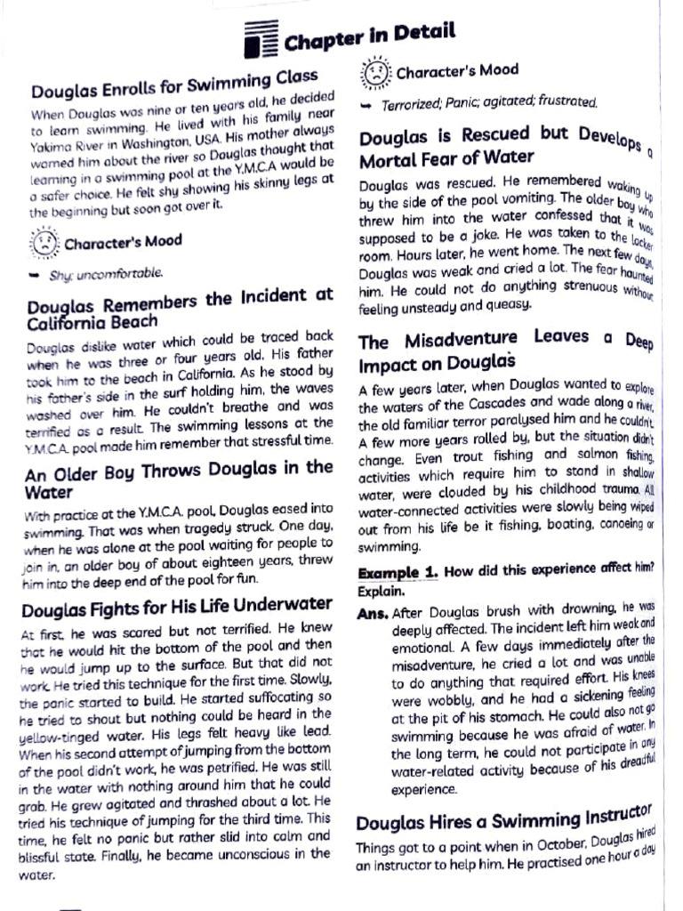 Summary Deep Water | PDF | Swimming