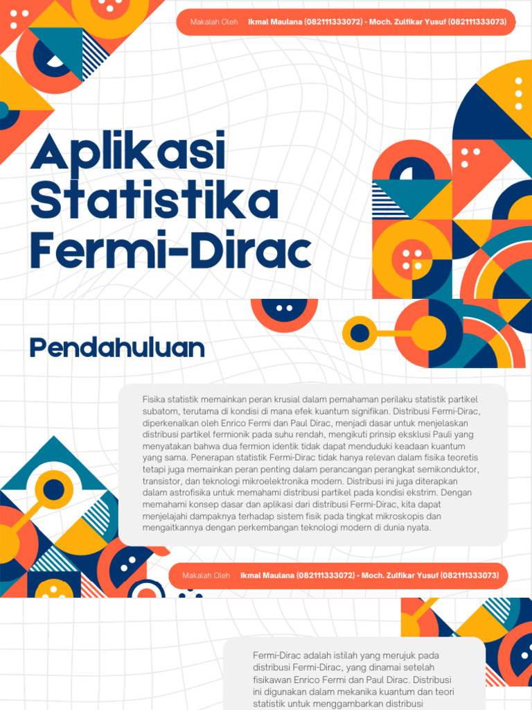 Rumus Energi Fermi dalam Gas Elektron | PDF
