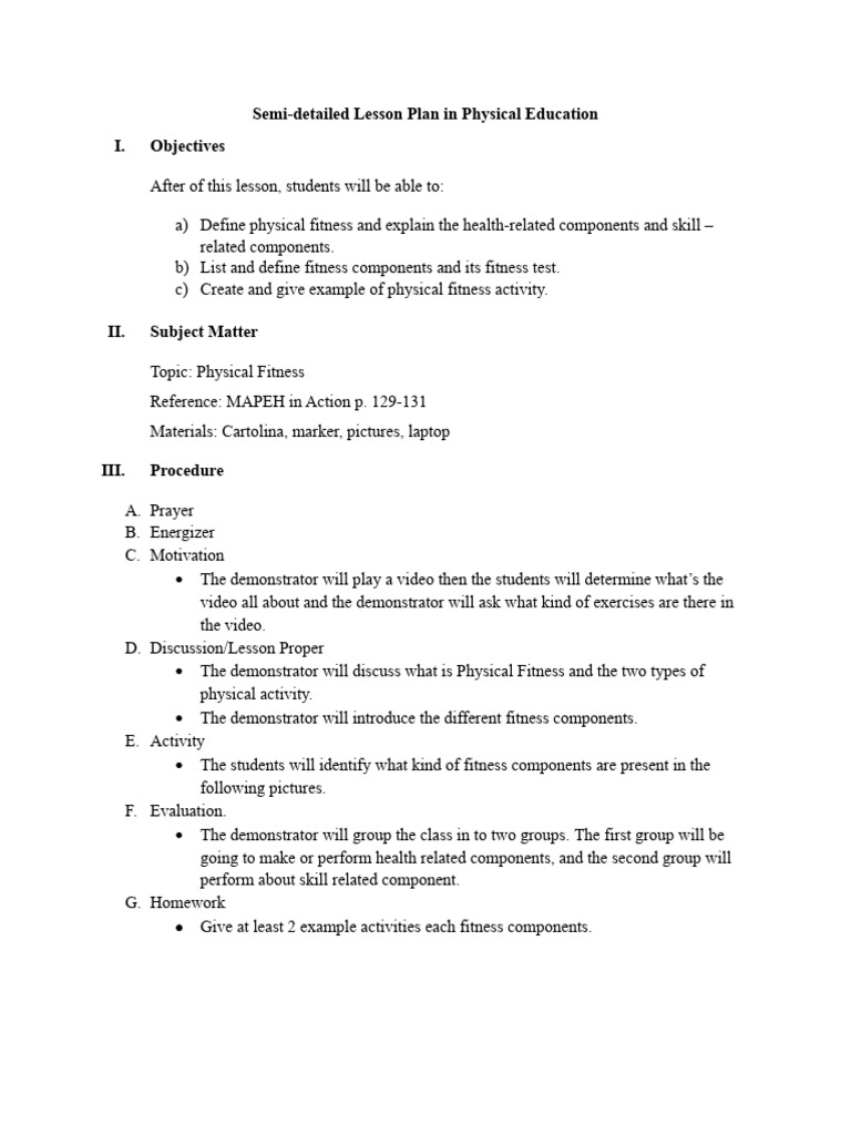 Semi Detailed Lesson Plan | PDF | Career & Growth