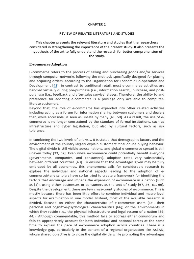 Chapter 2 | PDF | E Commerce | Retail