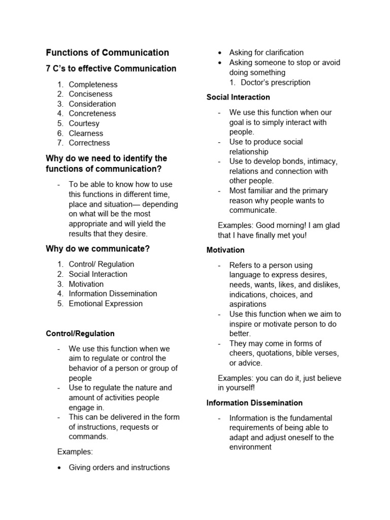 Orcomm FInals Reviewer | PDF | Communication | Human Communication