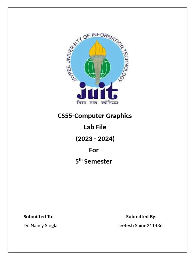Tinywow - Computer Graphics Experiments (2) - 41880454 | PDF | Computing | Computer Programming
