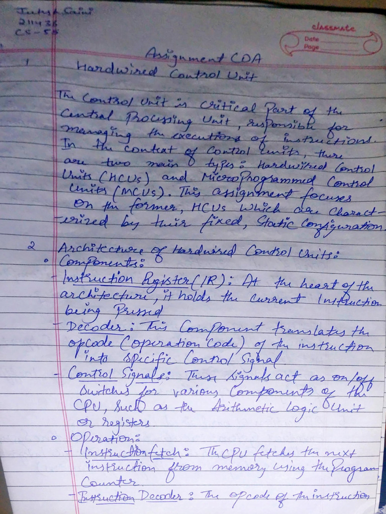 Coa Assignment | PDF