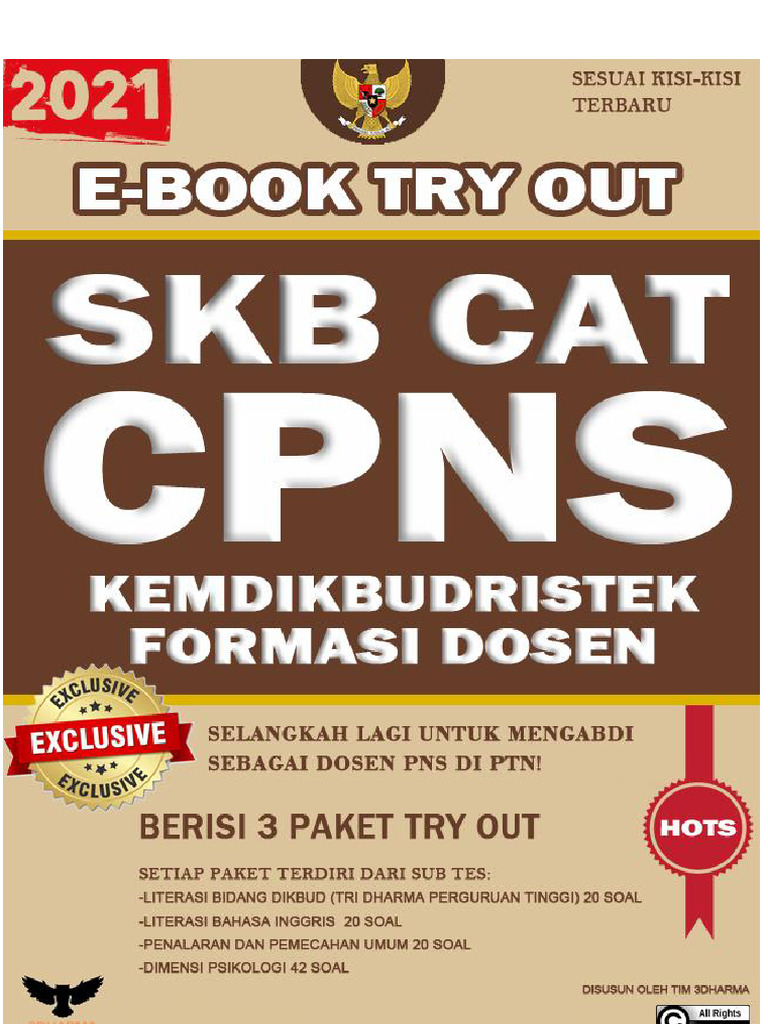 Try Out SKB Dosen Cat 2021 | PDF