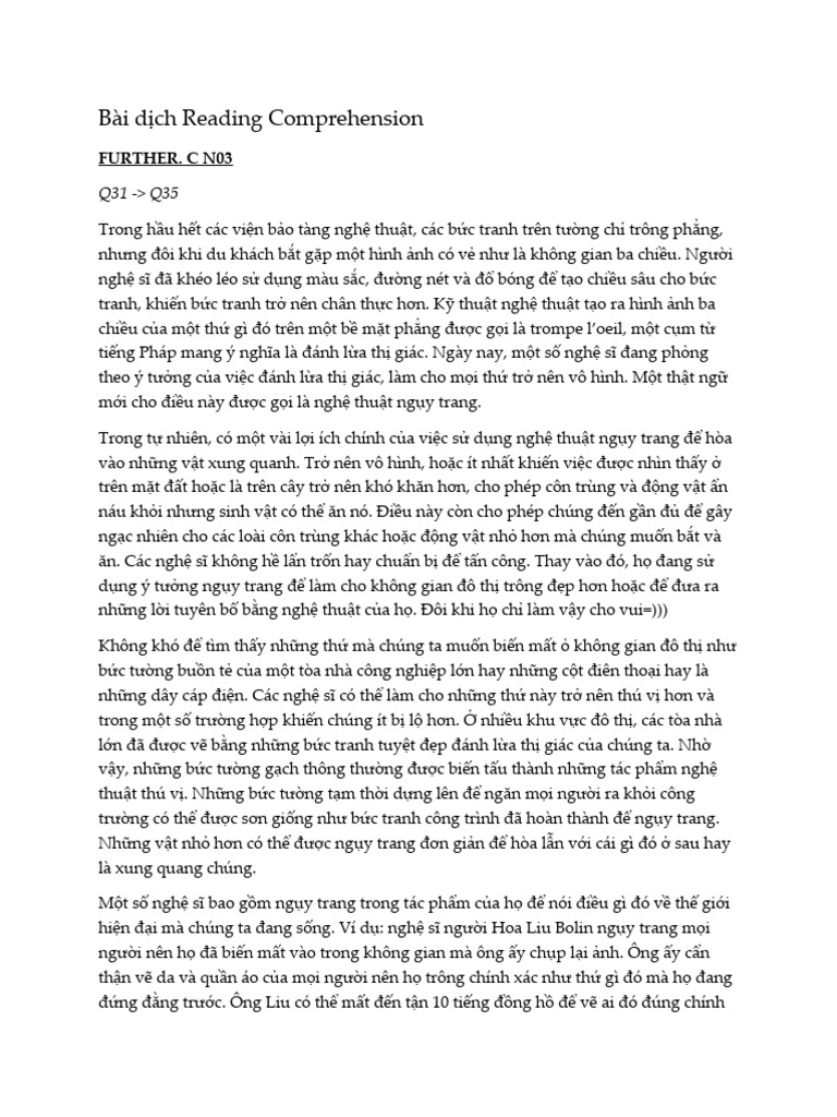 Reading Further c03+05 | PDF