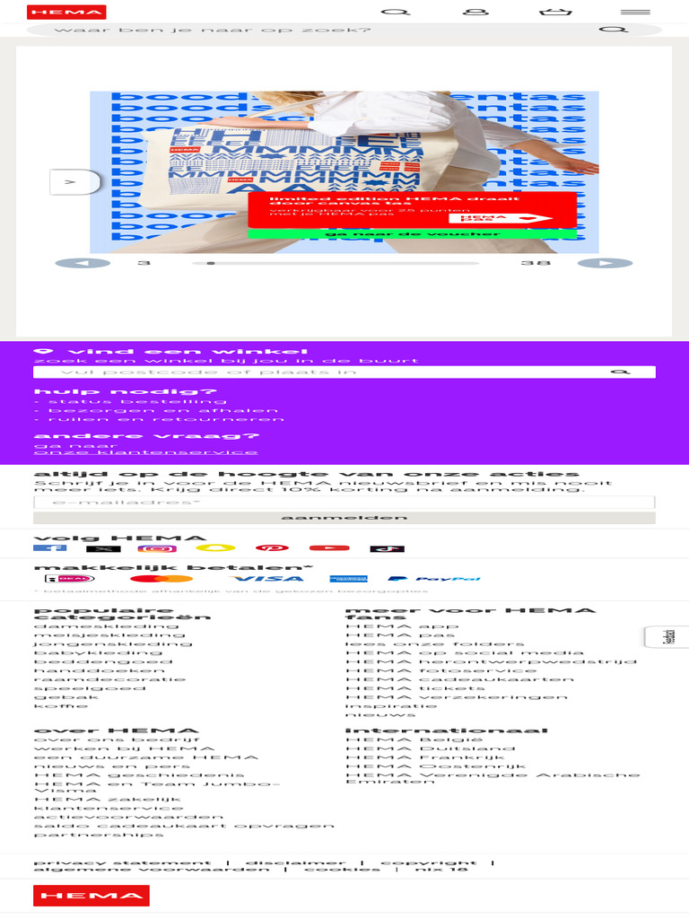 De Actuele HEMA Folder Online - HEMA | PDF