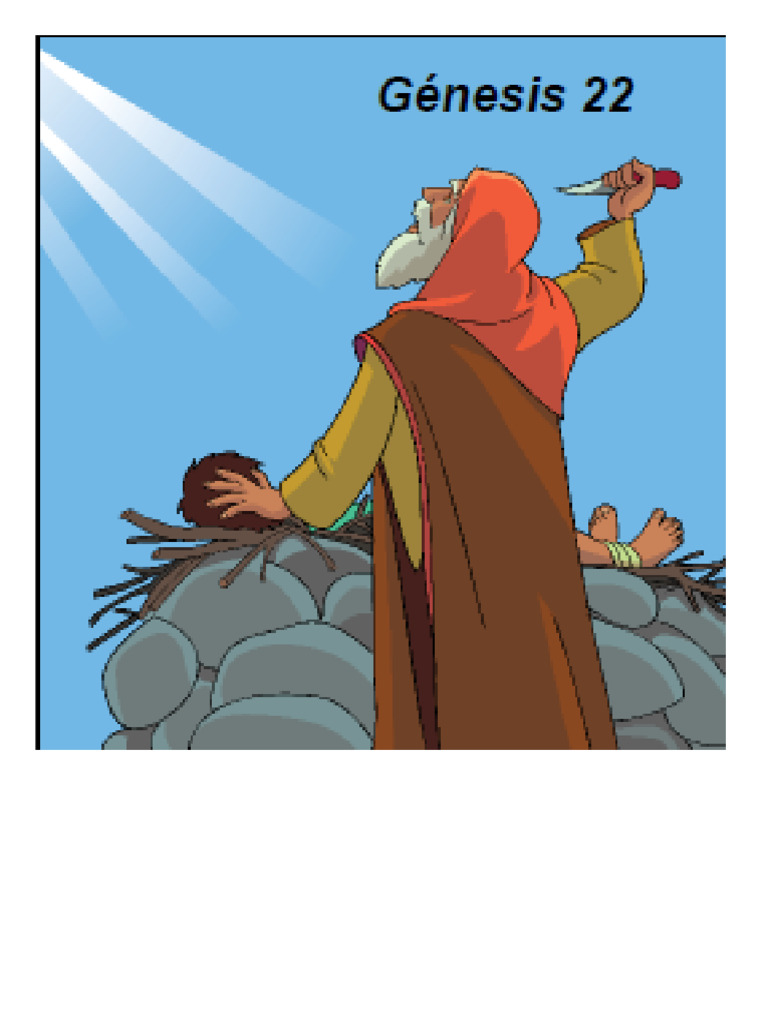 Génesis 22 - Dibujo | PDF