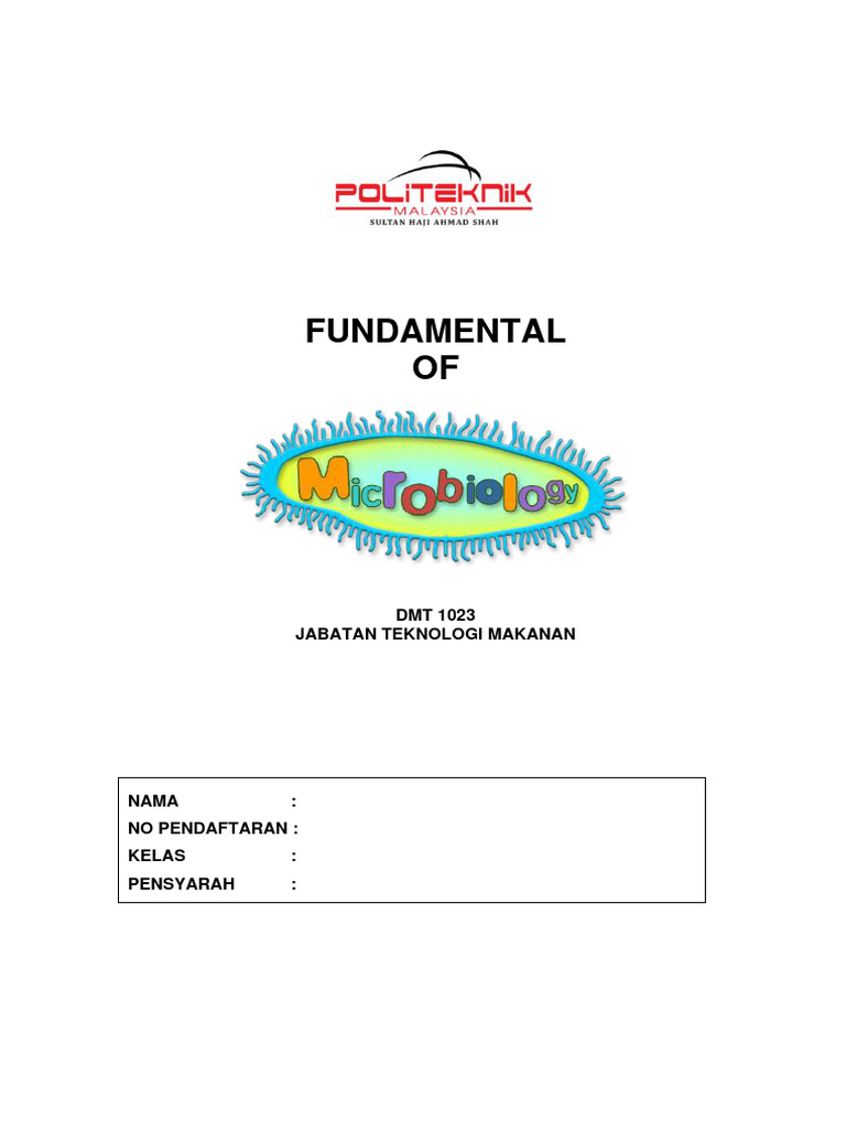 Lab Manual DMT 10023 | PDF | Staining | Sterilization (Microbiology)