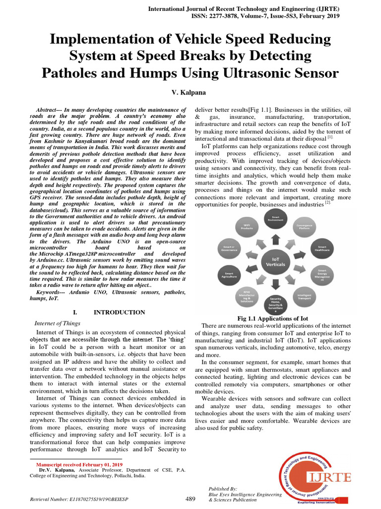 E11870275S19 | PDF | Internet Of Things | Arduino