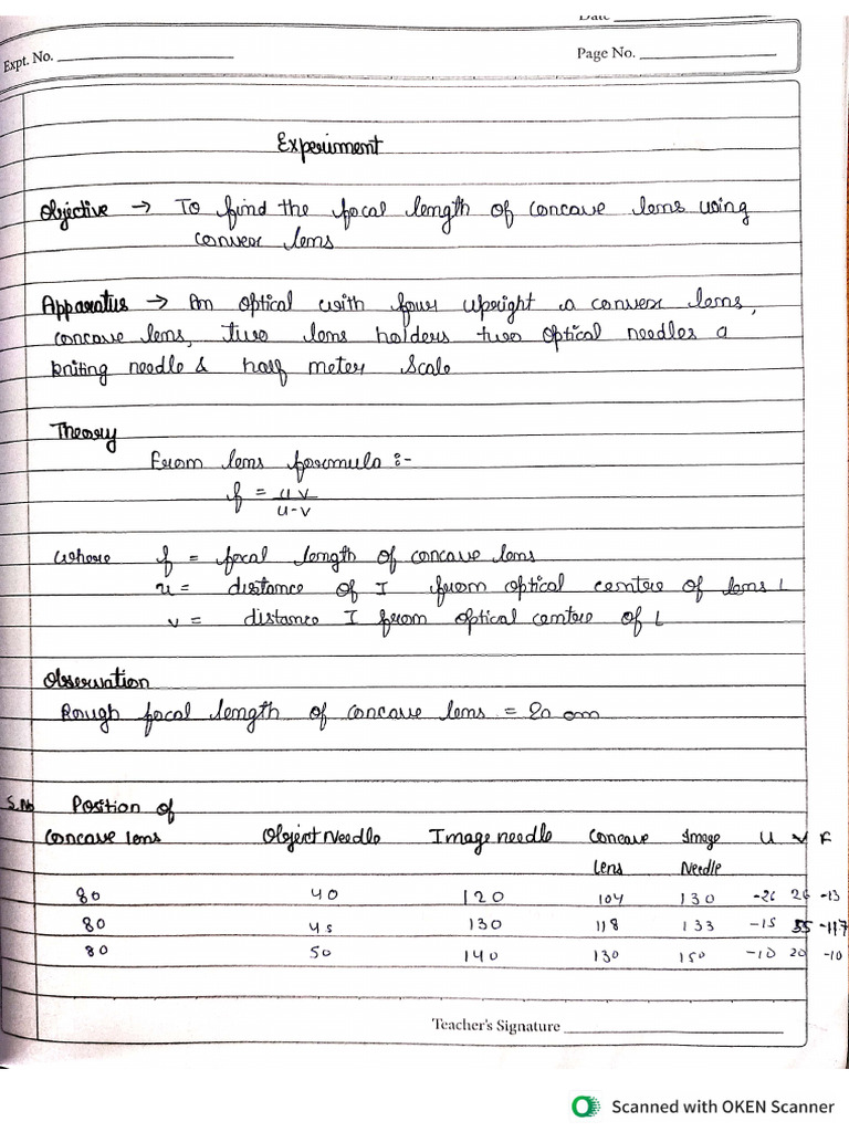 Raj Sir Experiment 5 Class 12 Physics | PDF