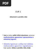 Tekst Izjave o Pref - Porijeklu | PDF